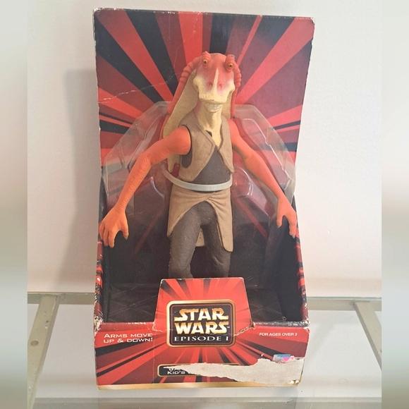 Star Wars | Toys | Vintage Star Wars Episode I Jar Jar Binks Figure ...